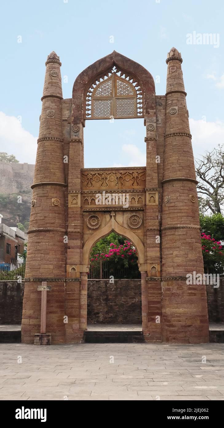 Badal Mahal Darwaza, built By Sultan Mehmood Shah Khilji, the King of ...