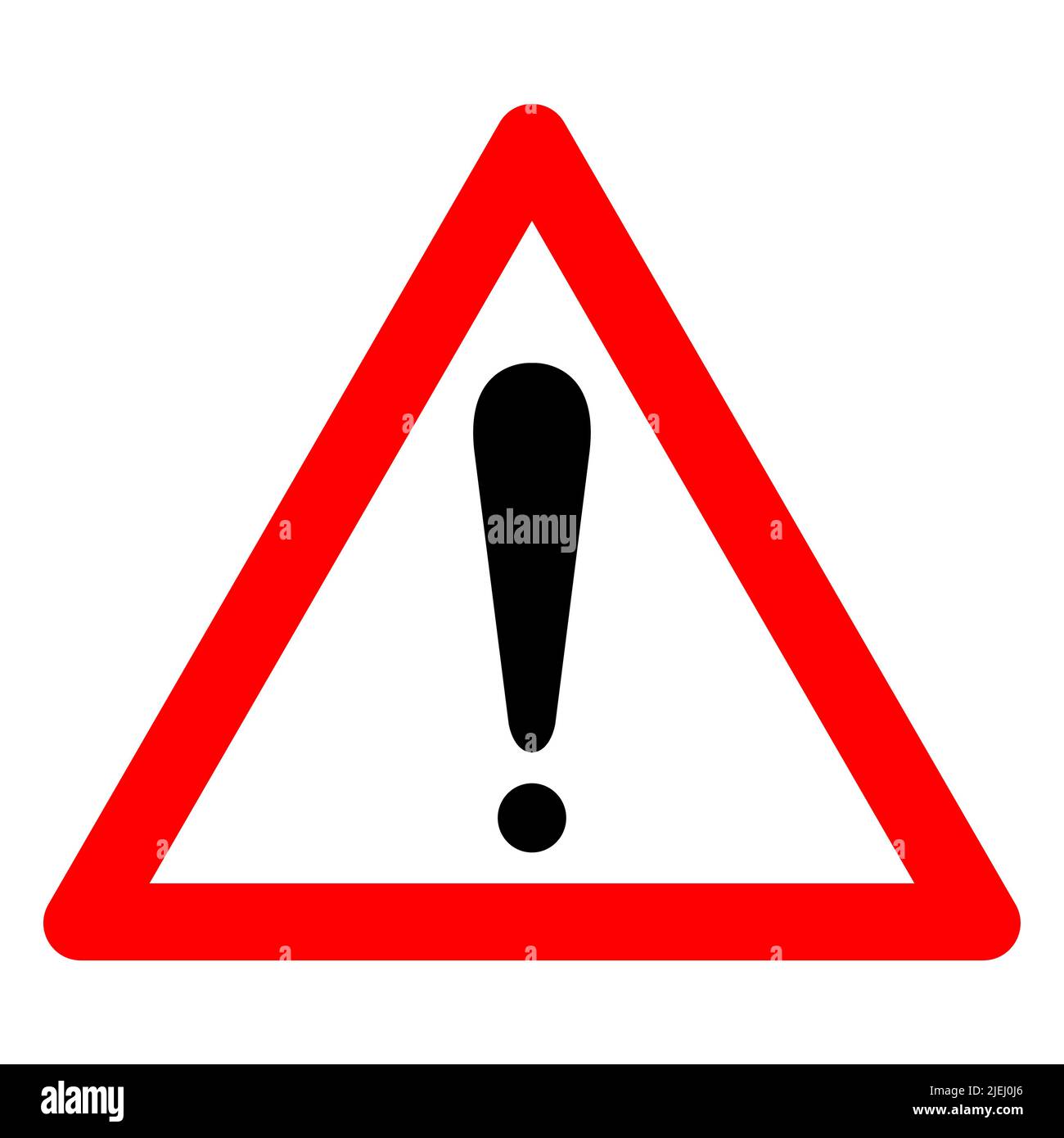 Warning Symbol Sign Isolate On White Background,Vector Illustration EPS ...