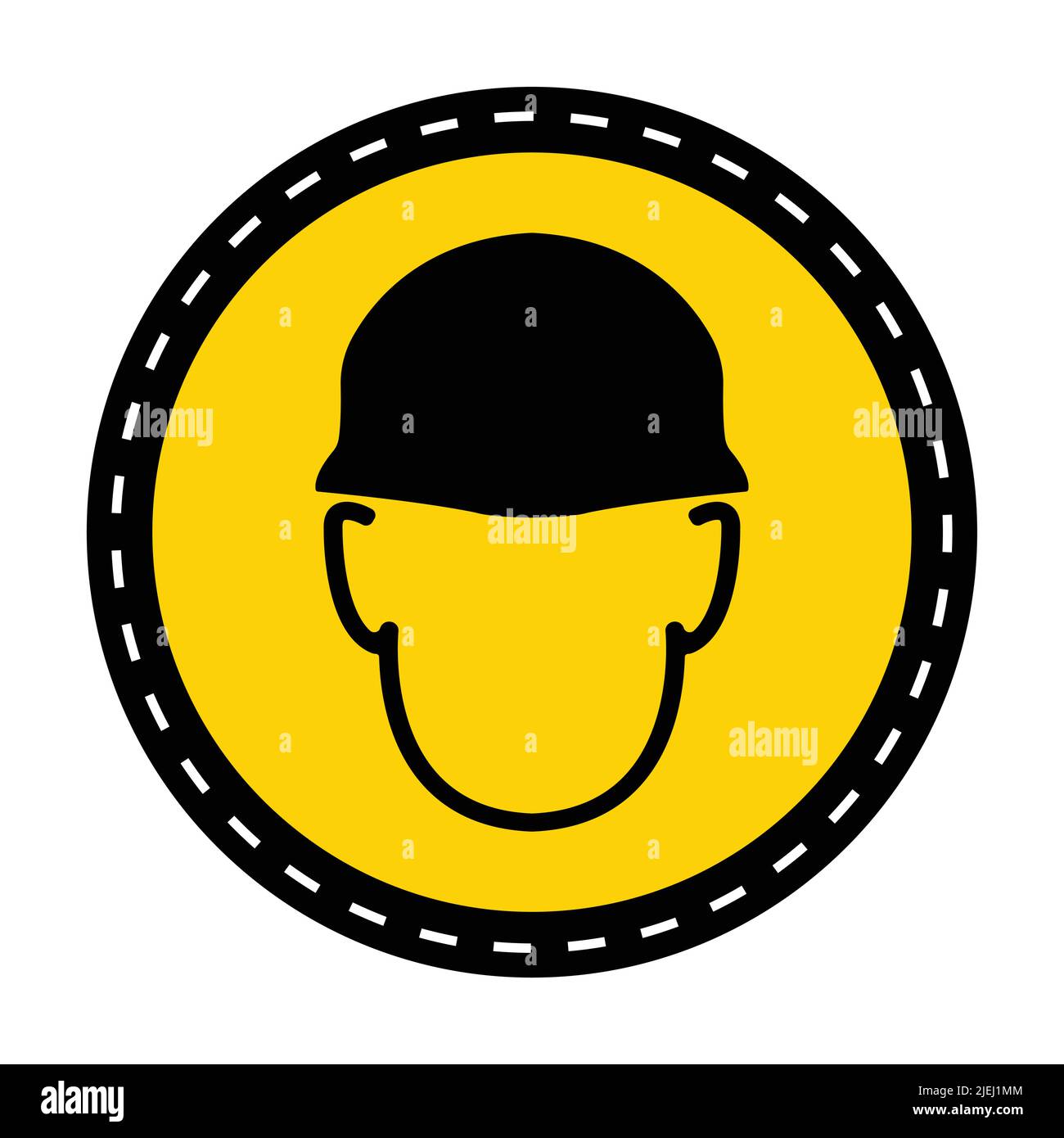 Construction site no helmet Stock Vector Images - Alamy