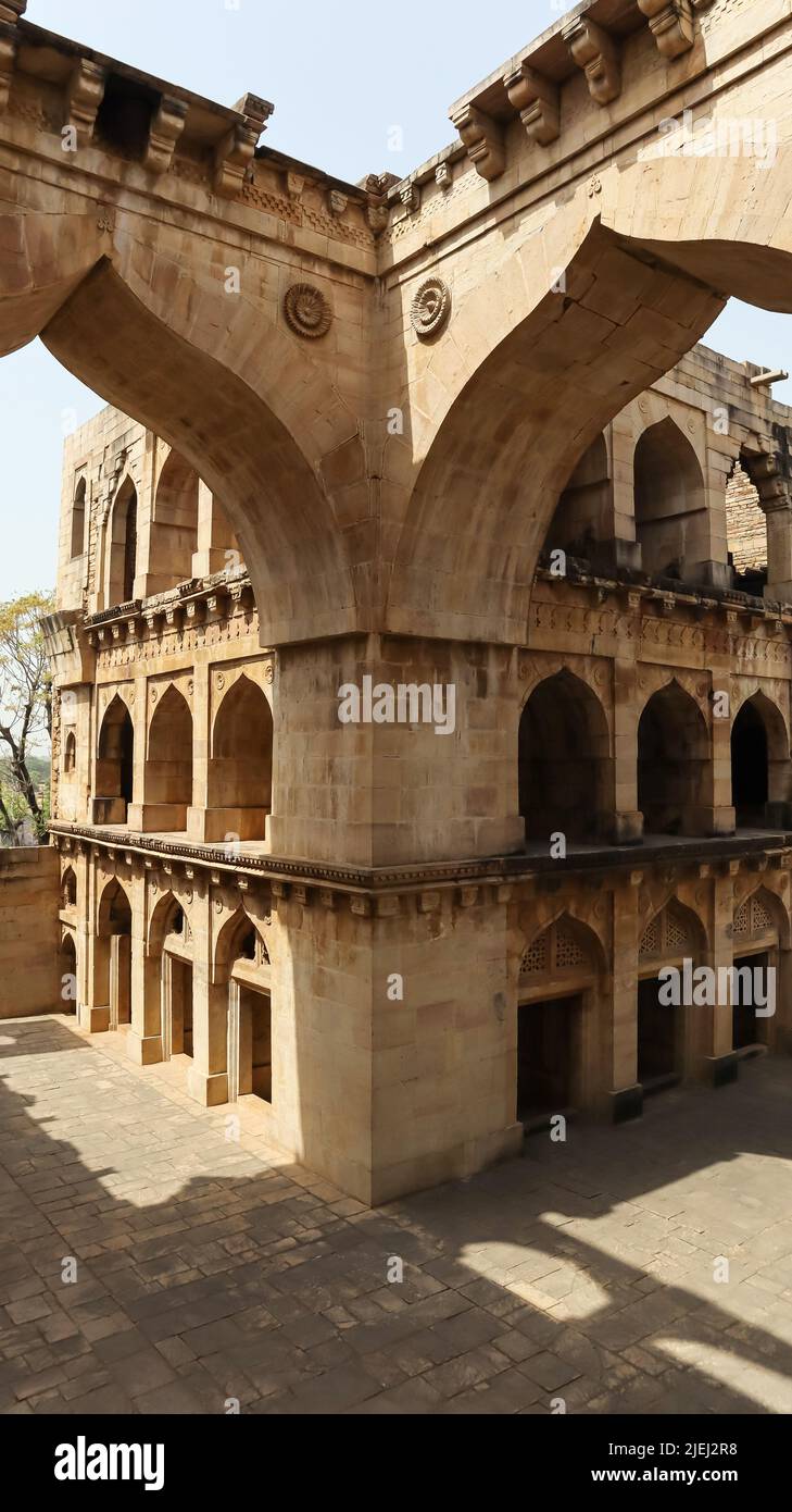 Inside View of Koshak Mahal, Chanderi, Madhya Pradesh, India ...