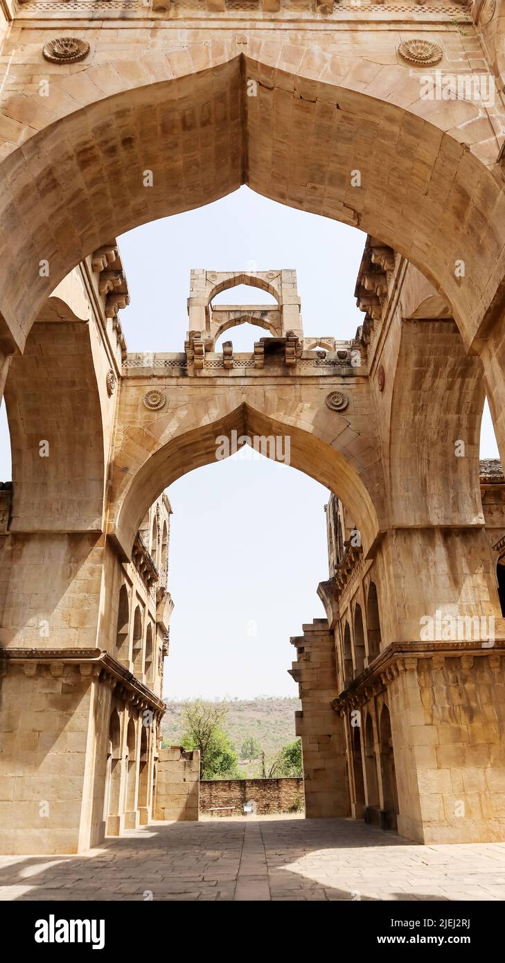 Inside View of Koshak Mahal, Chanderi, Madhya Pradesh, India ...