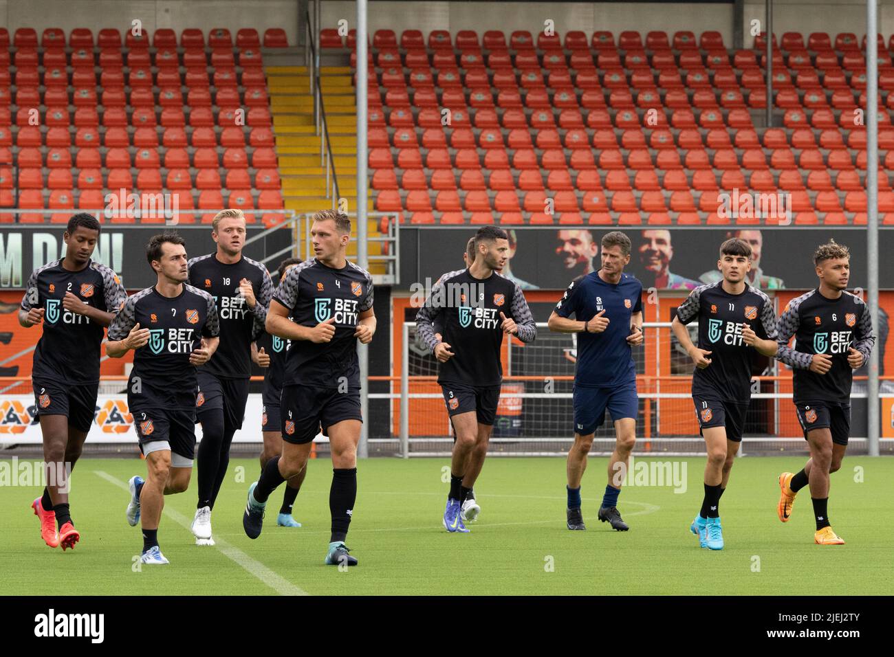 VOLENDAM, NETHERLANDS - JUNE 27: during the First Training Season 2022/ ...