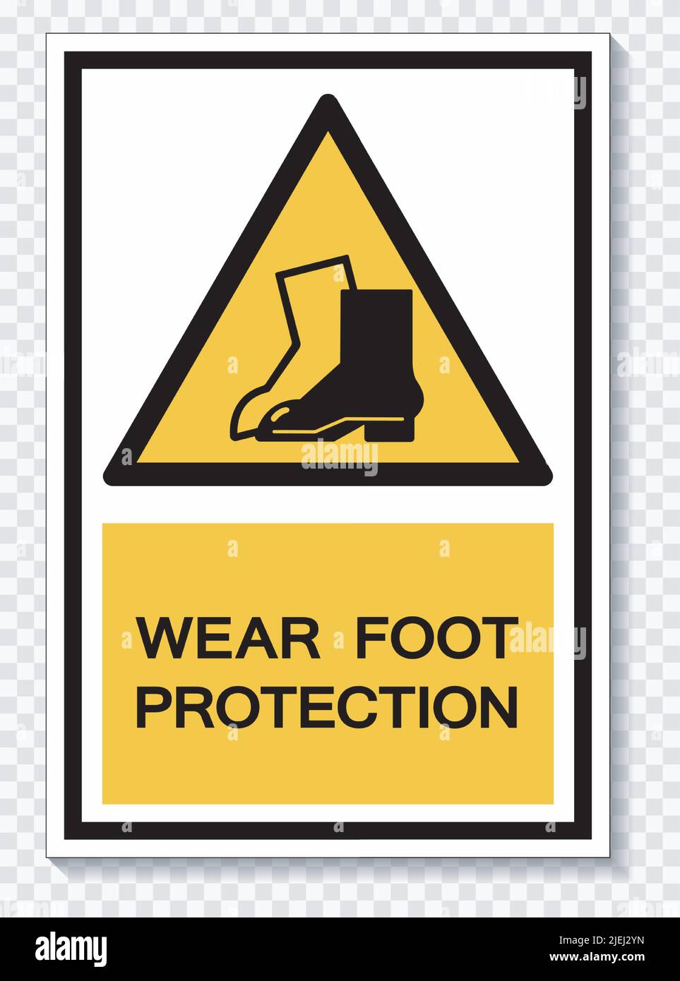 Foot Protection Sign
