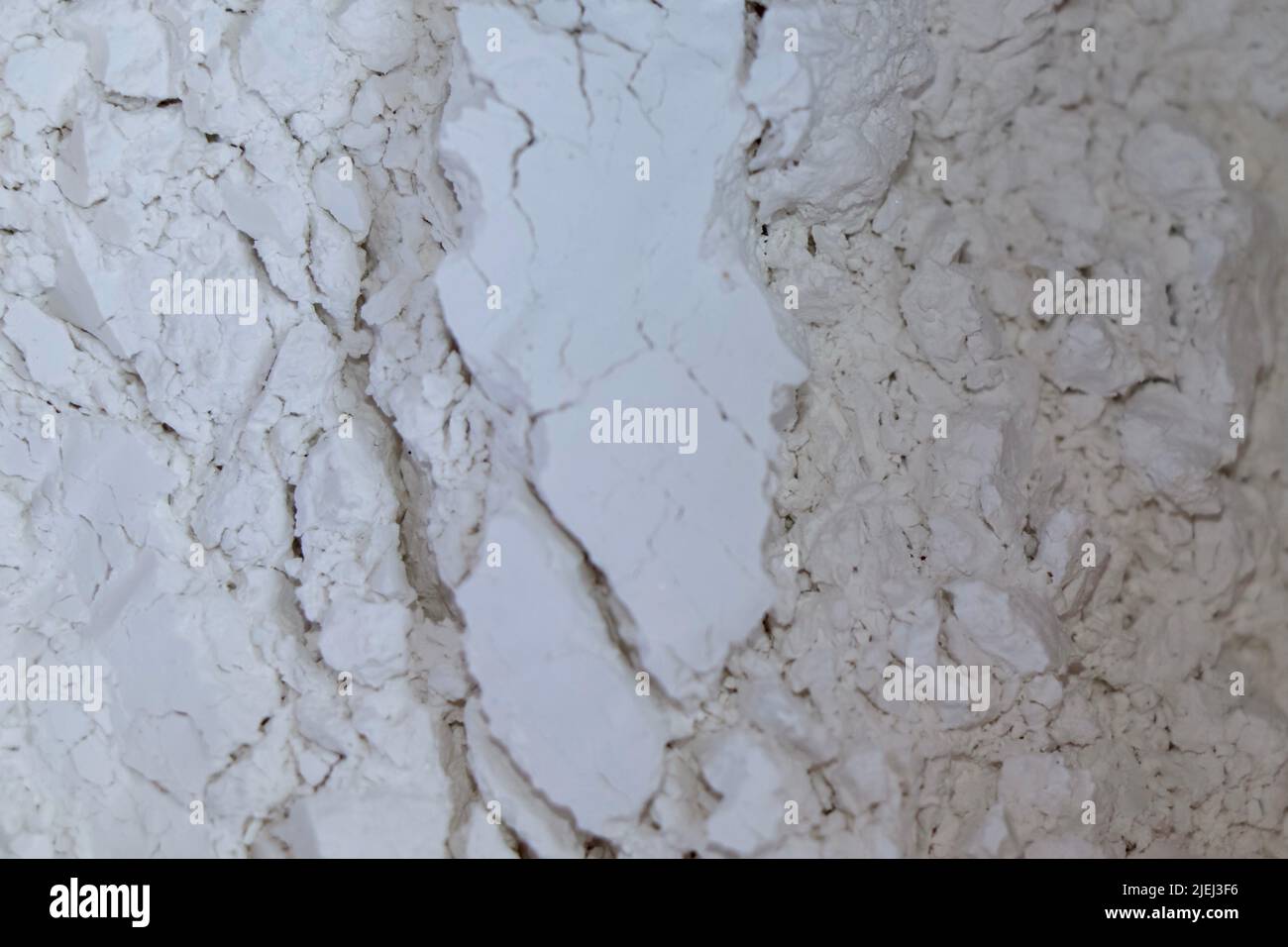 White calcium carbonate powder chemistry in factory Stock Photo - Alamy