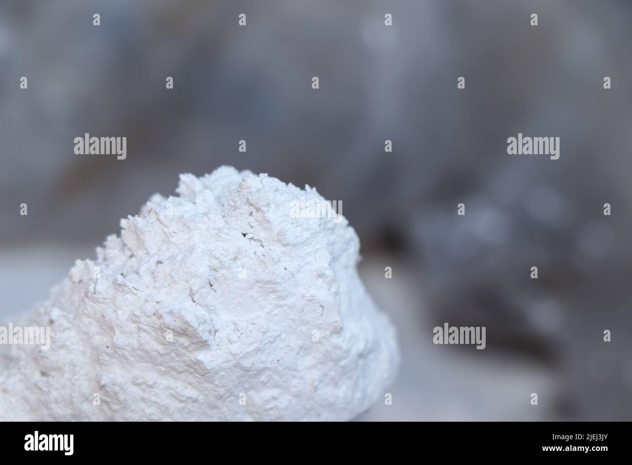 White calcium carbonate powder chemistry in factory Stock Photo - Alamy
