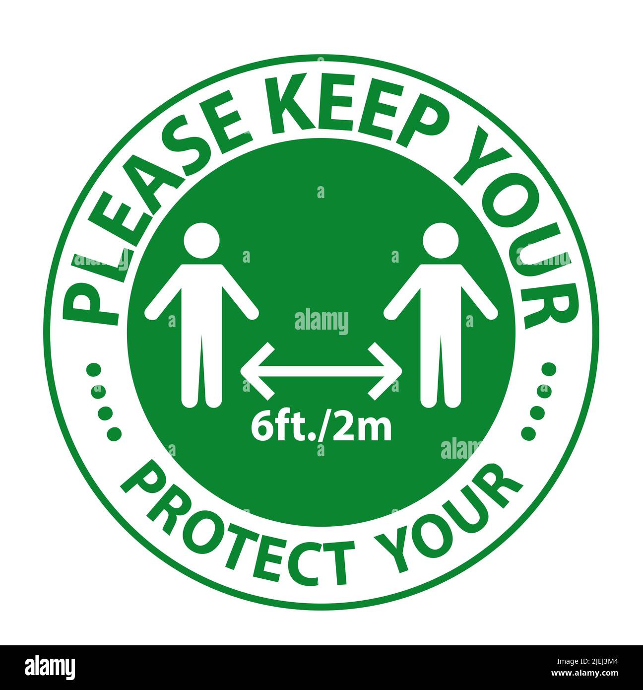 Please keep your distance,Protect your social Distancing Sign Isolate ...