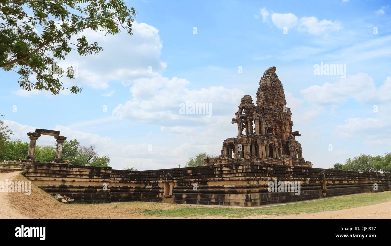 Side View of Kakanmath Temple, 11th Century Shiva Temple, Kakanmath ...