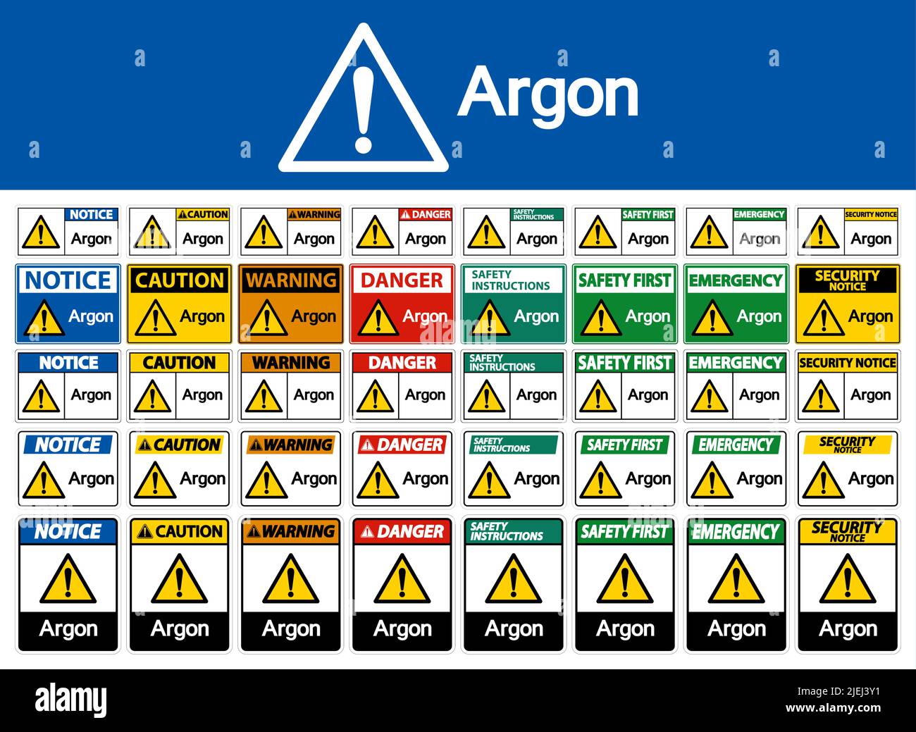 Argon Symbol Sign Isolate On White Background,Vector Illustration EPS ...