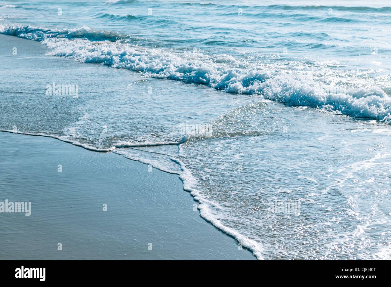 Atlantic Ocean beach near Aveiro, Portugal Stock Photo - Alamy