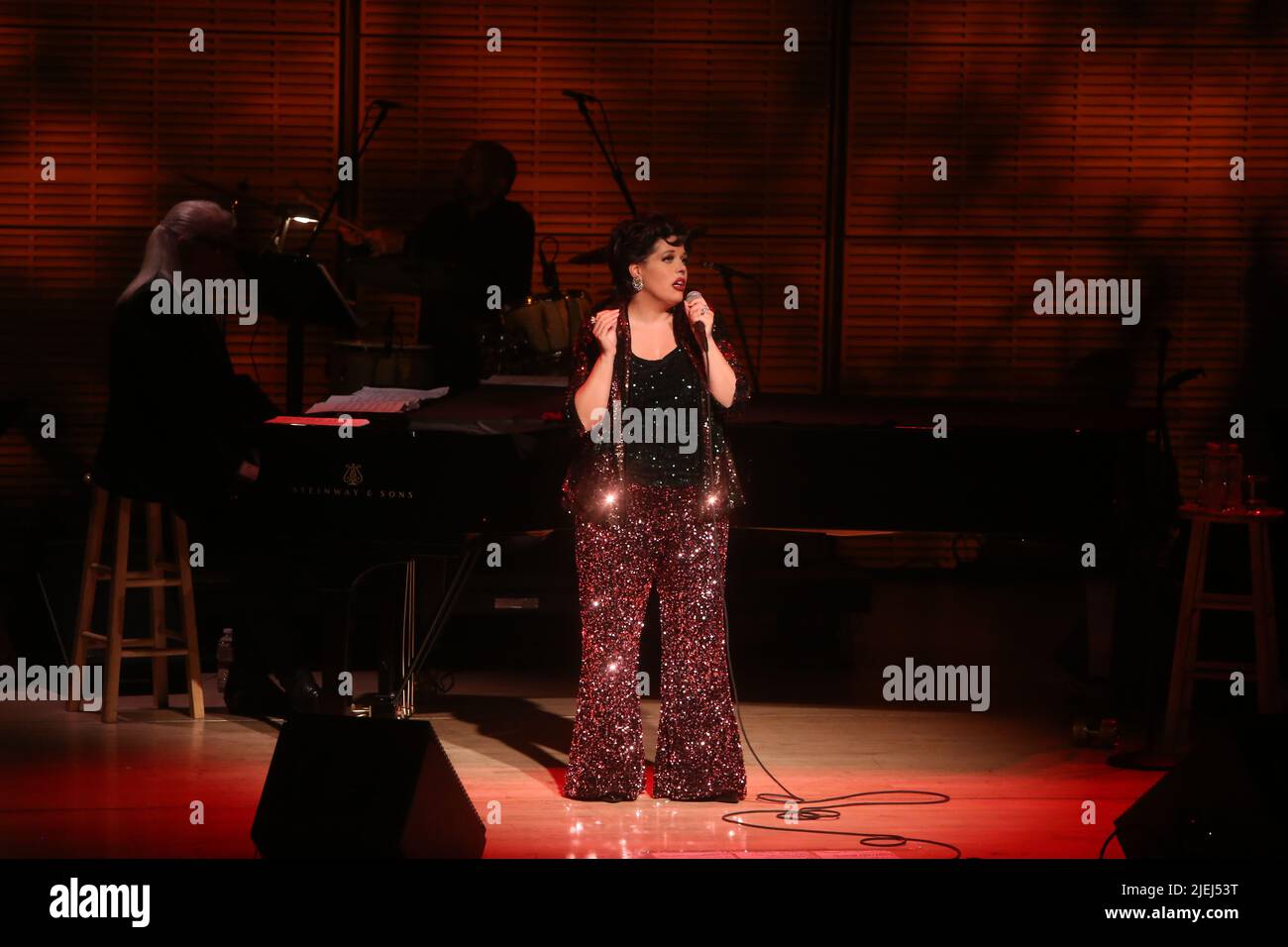 New York, NY, USA. 25th June, 2022. Debbie Wileman performing in her ...
