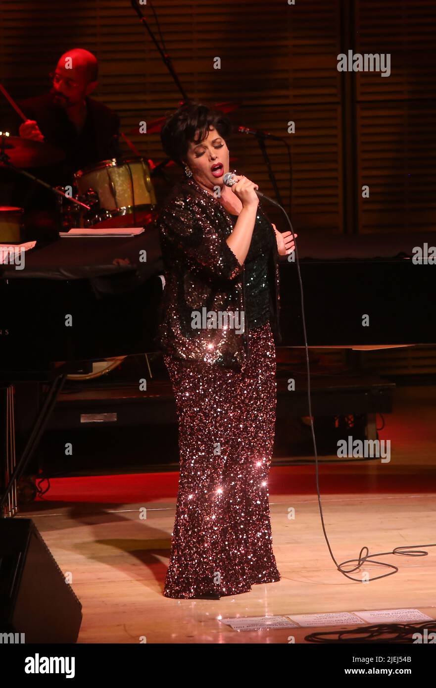 New York, NY, USA. 25th June, 2022. Debbie Wileman performing in her ...