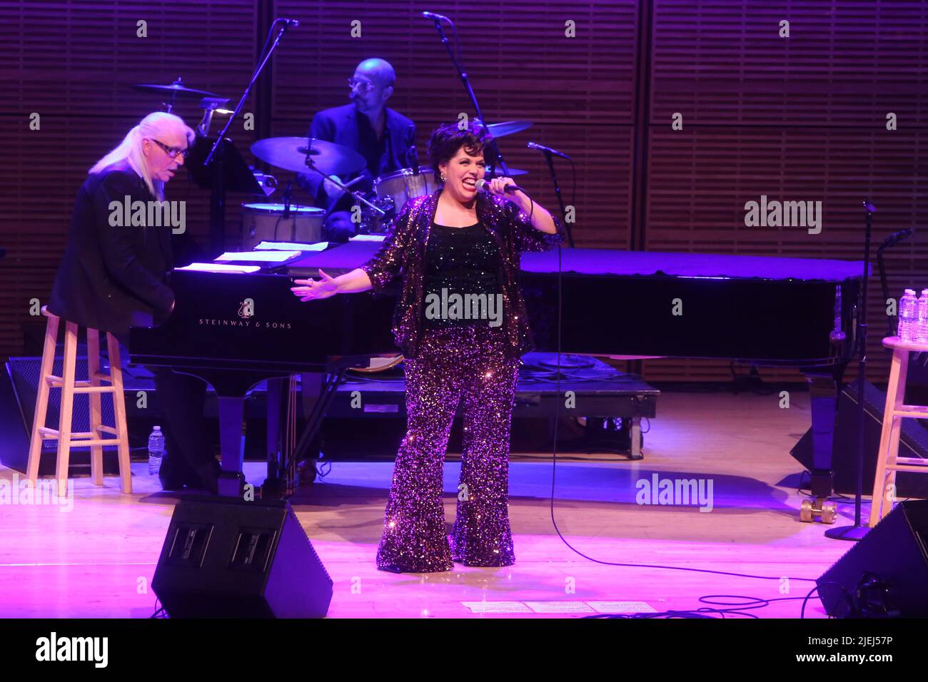 New York, NY, USA. 25th June, 2022. Debbie Wileman performing in her ...