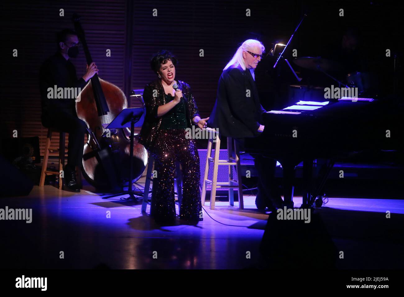 New York, NY, USA. 25th June, 2022. Debbie Wileman performing in her ...