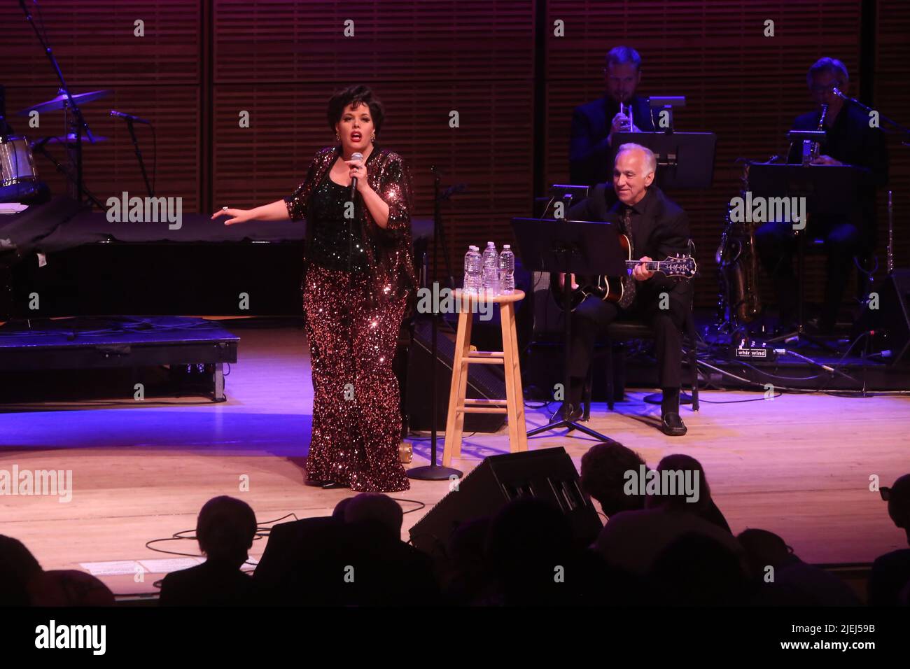 New York, NY, USA. 25th June, 2022. Debbie Wileman performing in her ...