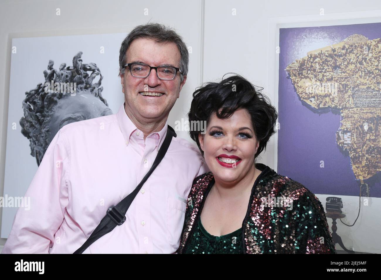 New York, NY, USA. 25th June, 2022. Harry Forbes and Debbie Wileman ...