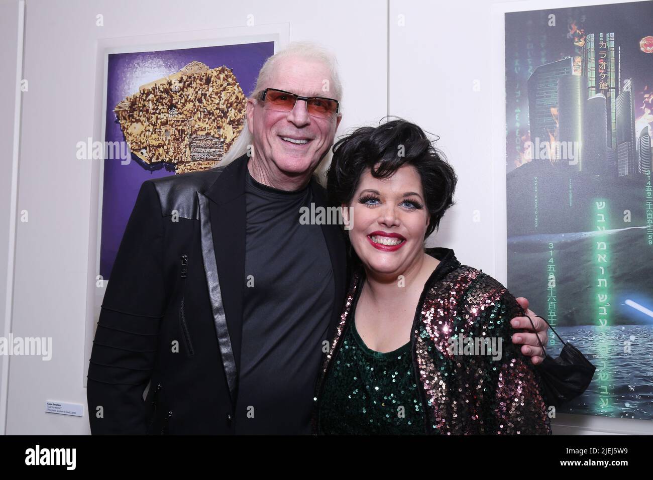 New York, NY, USA. 25th June, 2022. Ron Abel and Debbie Wileman ...