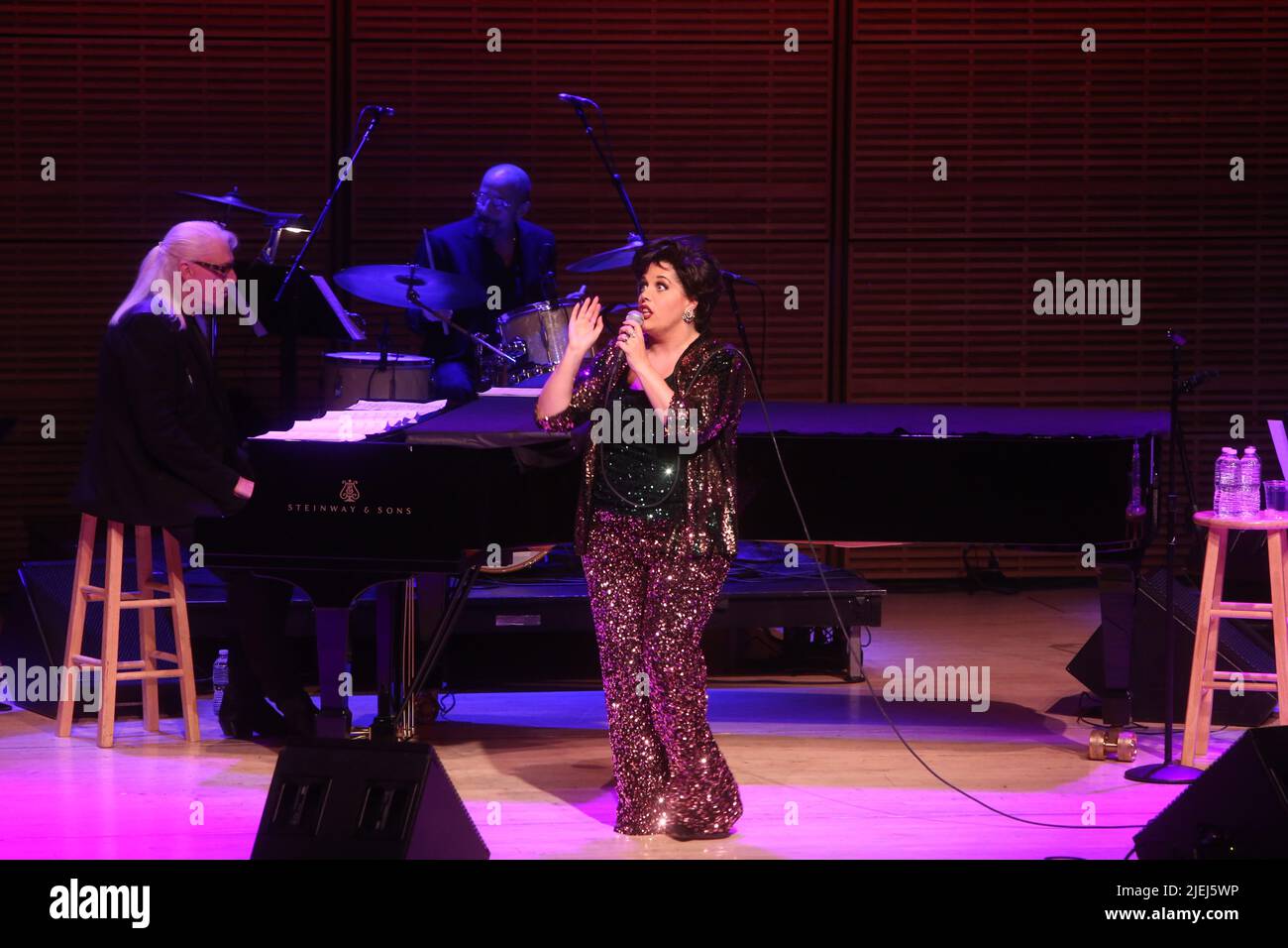 New York, NY, USA. 25th June, 2022. Debbie Wileman performing in her ...