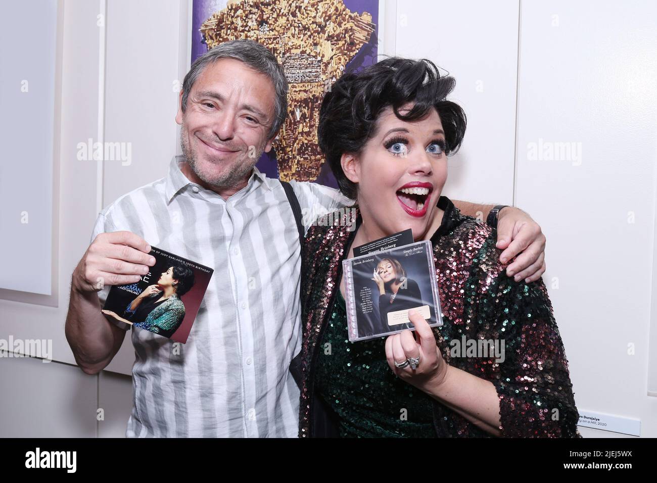 New York, NY, USA. 25th June, 2022. Steven Brinberg (Simply Barbra) and ...