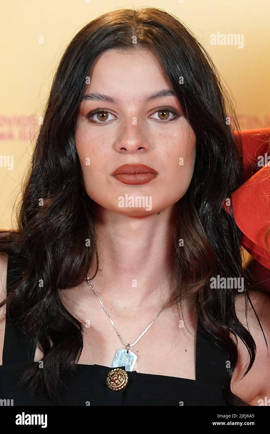 Spanish actress Sofia Oria attends the photocall of presentation of the film 'Mama no enRedes ...