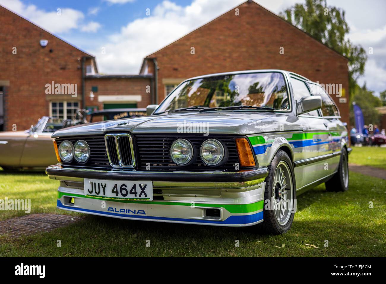 1982 BMW 323 Alpine ‘JUY 464X’ on display at the June Scramble held at ...