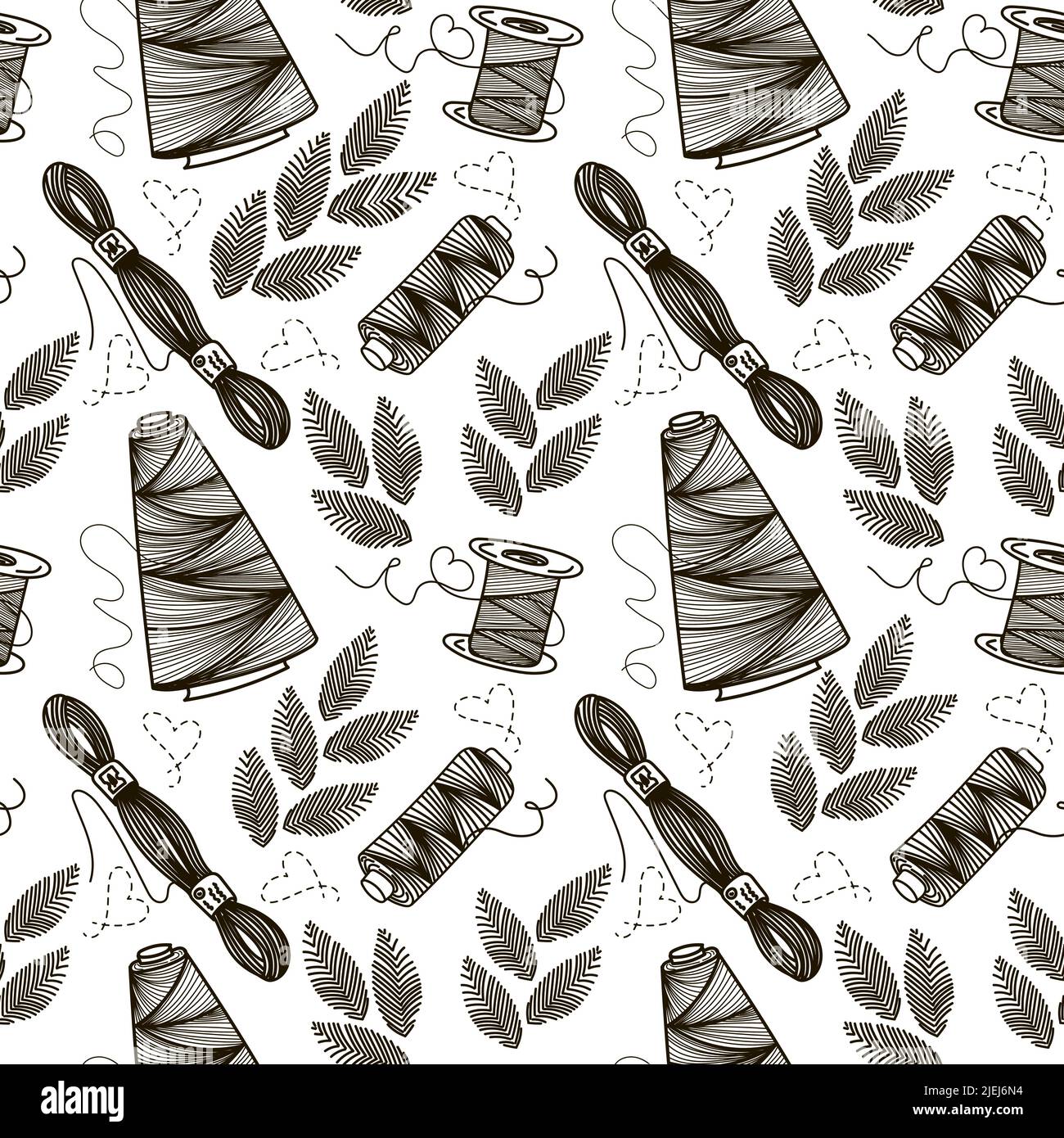 Embroidered detail Stock Vector Images - Alamy