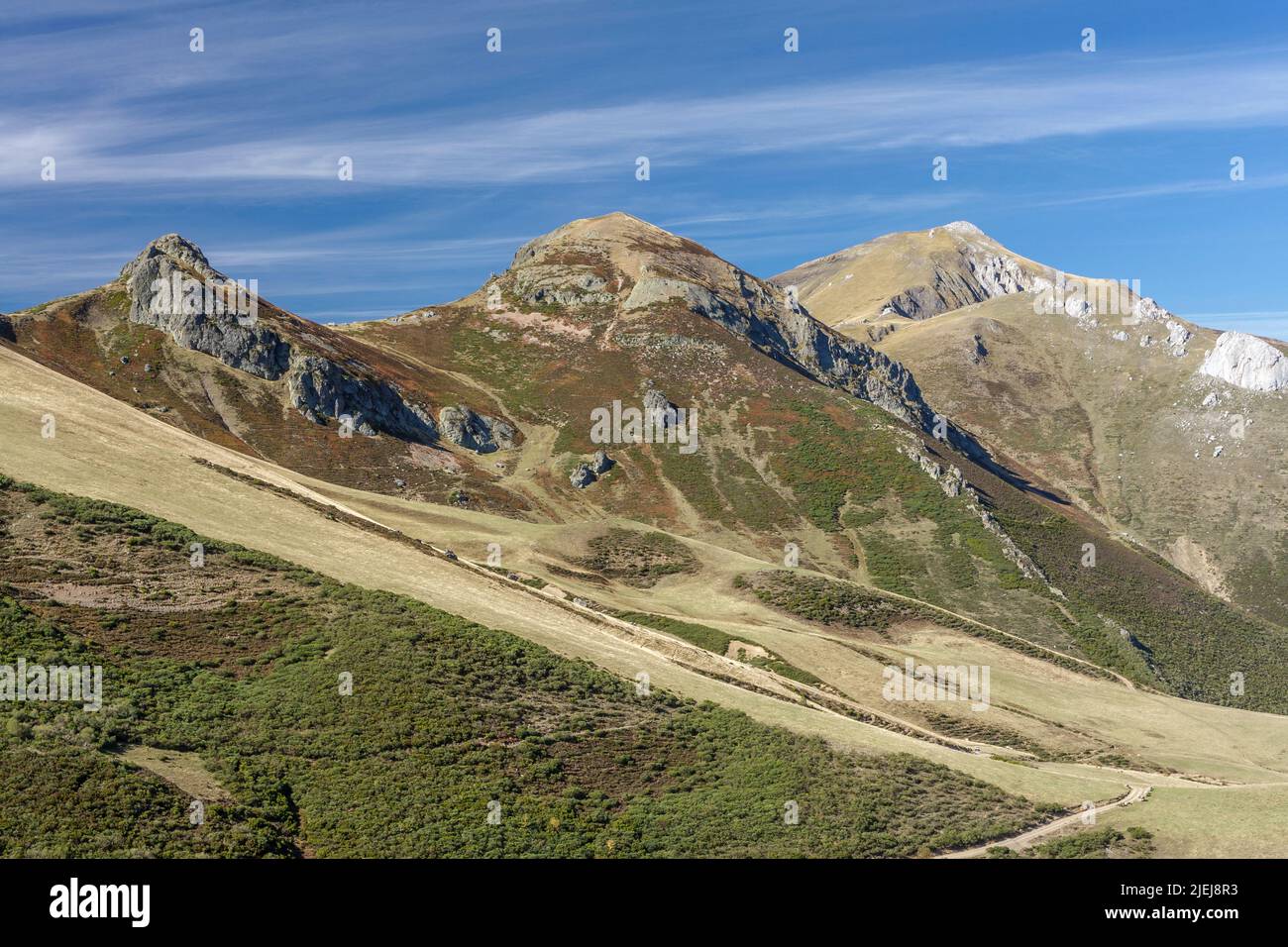 Picos de Europa mountains in autumn, Spain Stock Photo - Alamy