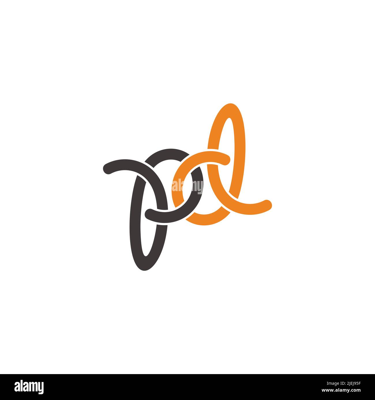 letter pd linked curves lines symbol logo vector Stock Vector Image ... letter pd linked curves lines symbol logo vector Stock Vector Image ...