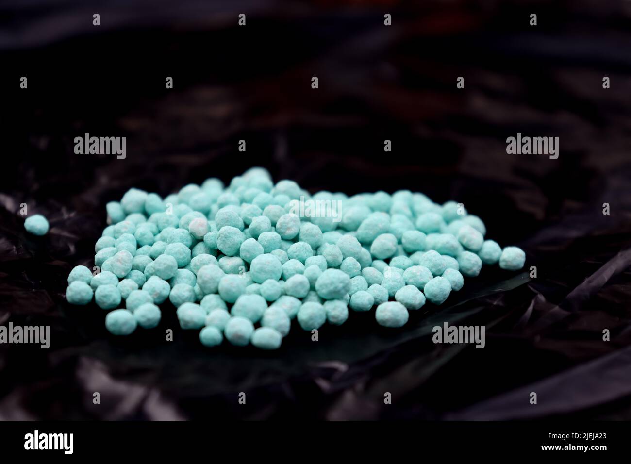 urea dangerous chemical and black background Stock Photo - Alamy