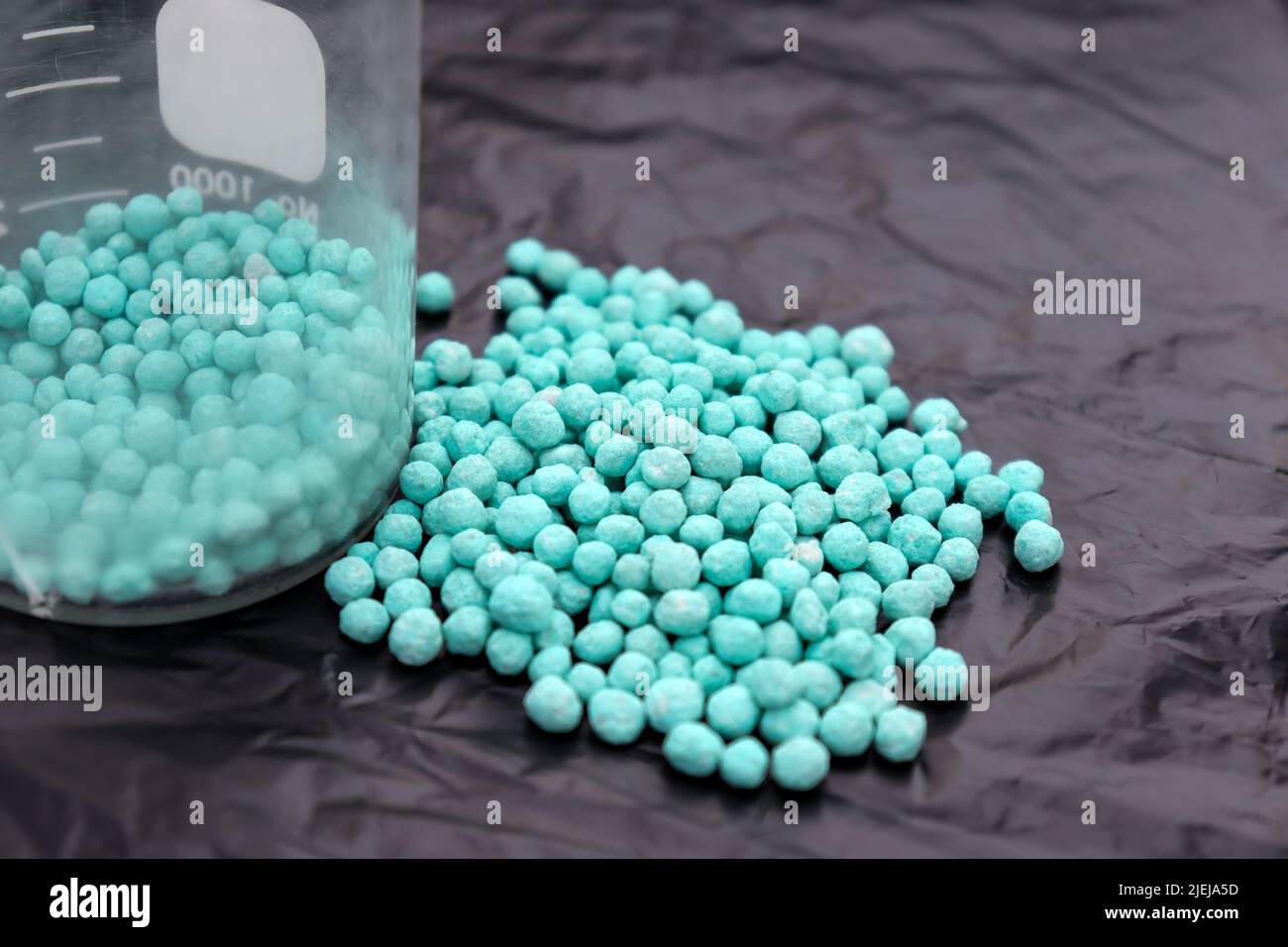 urea dangerous chemical and black background Stock Photo - Alamy