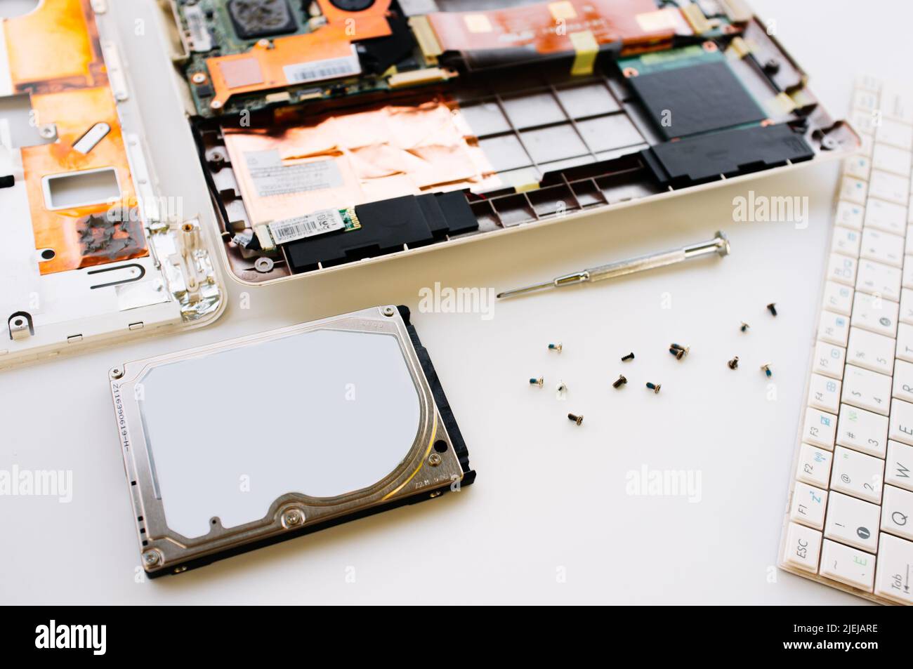 repair and check of the laptop (pc, computer Stock Photo - Alamy