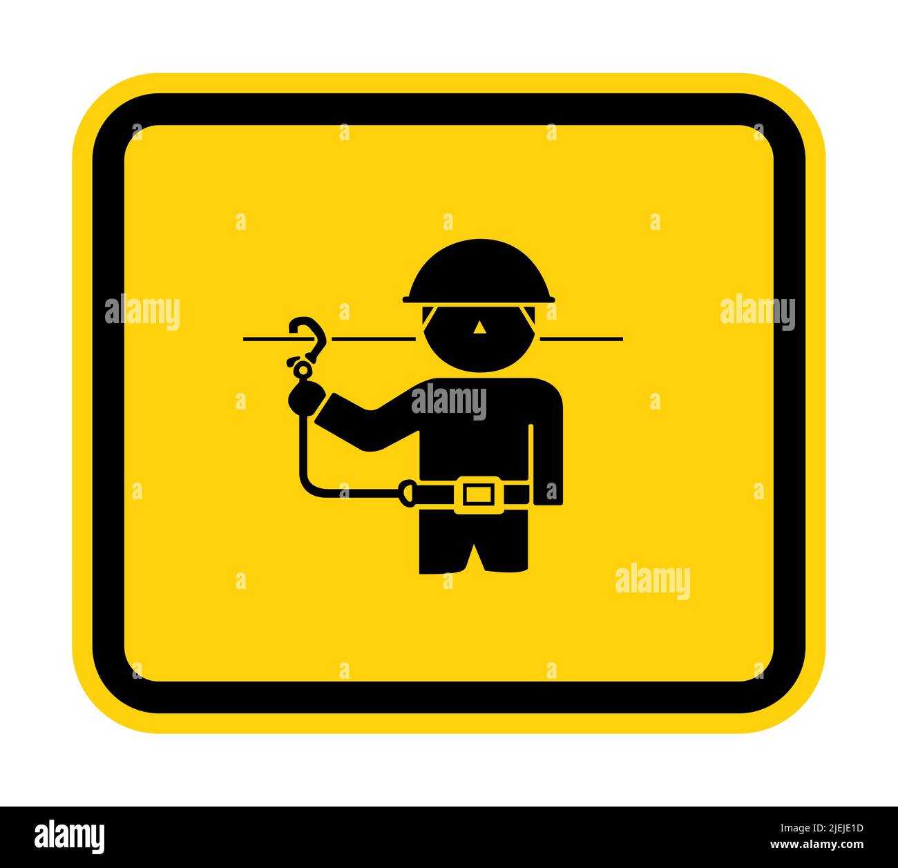 PPE Icon.Use Safety Belts Symbol Sign Isolate On White Background ...