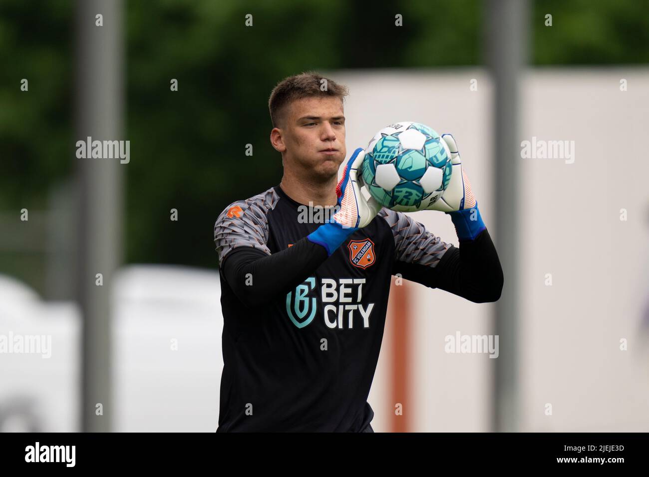 VOLENDAM, NETHERLANDS - JUNE 27: Filip Stankovic of FC Volendam during ...