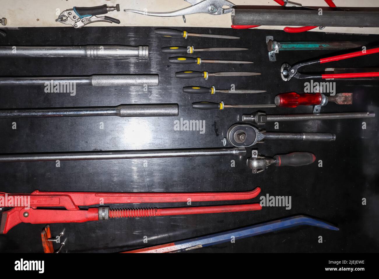 Equipment for maintenance in the industry Stock Photo - Alamy