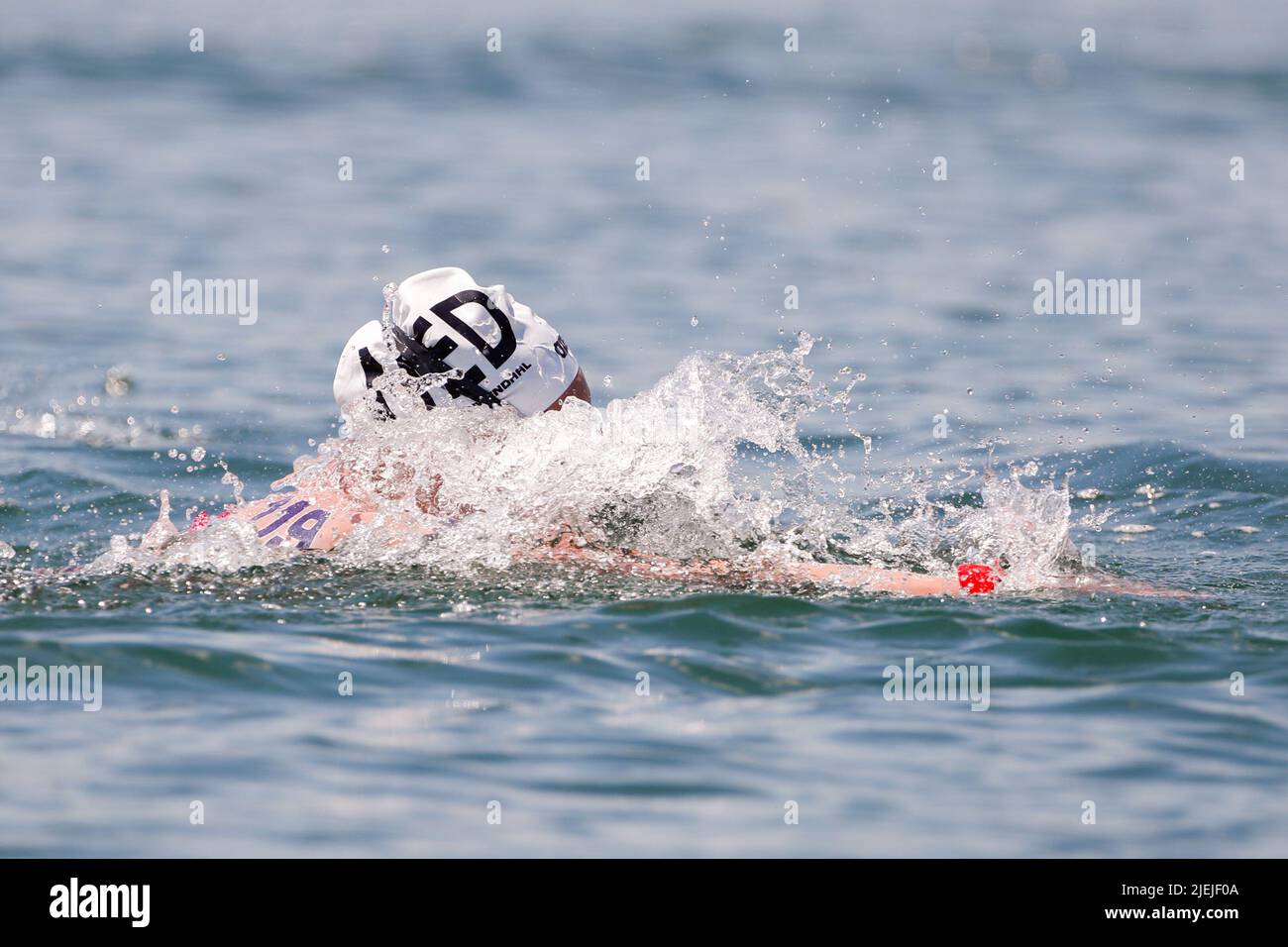 BUDAPEST, HUNGARY - JUNE 27: Sharon van Rouwendaal of the Netherlands ...