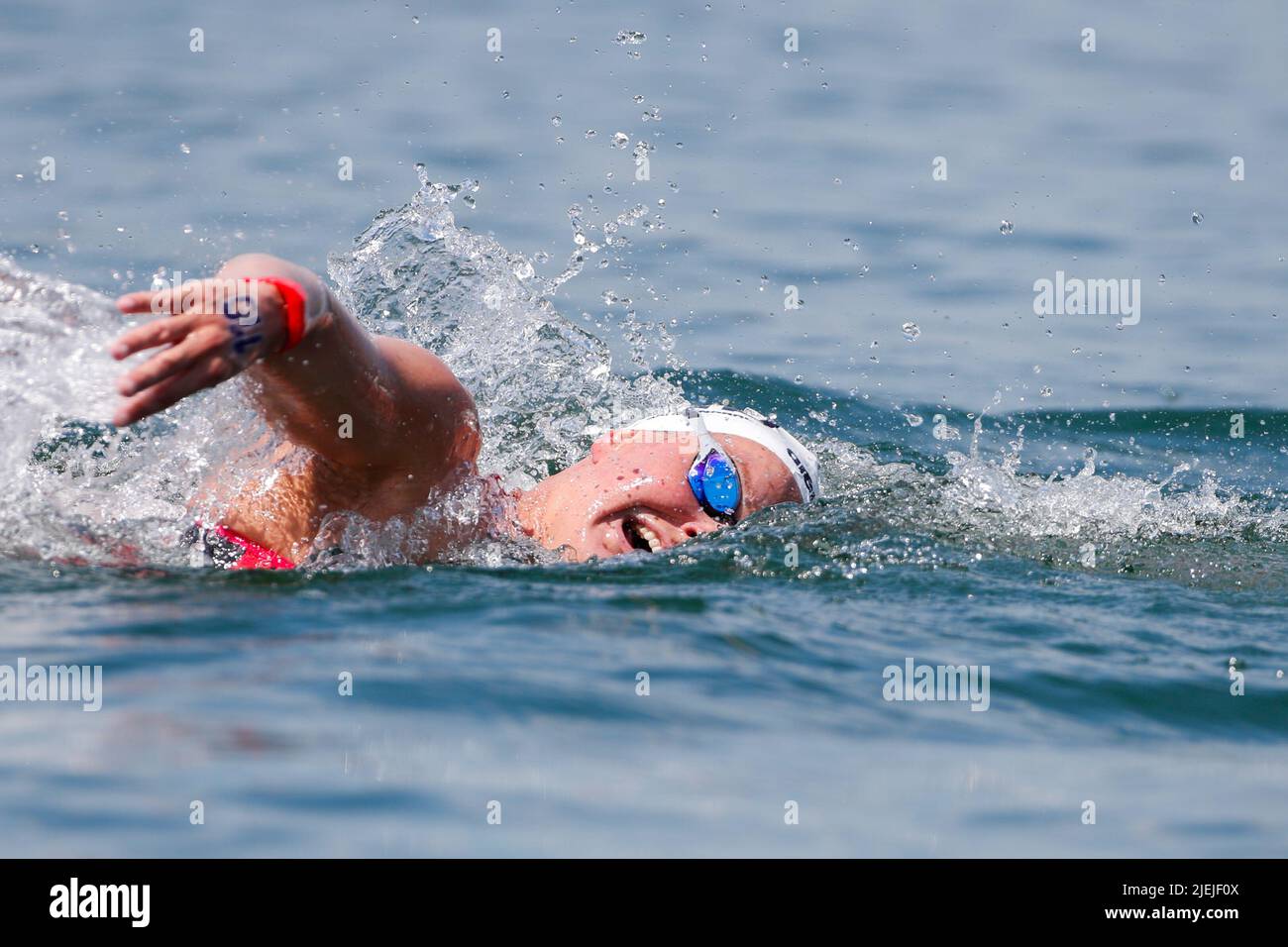 BUDAPEST, HUNGARY - JUNE 27: Sharon van Rouwendaal of the Netherlands ...