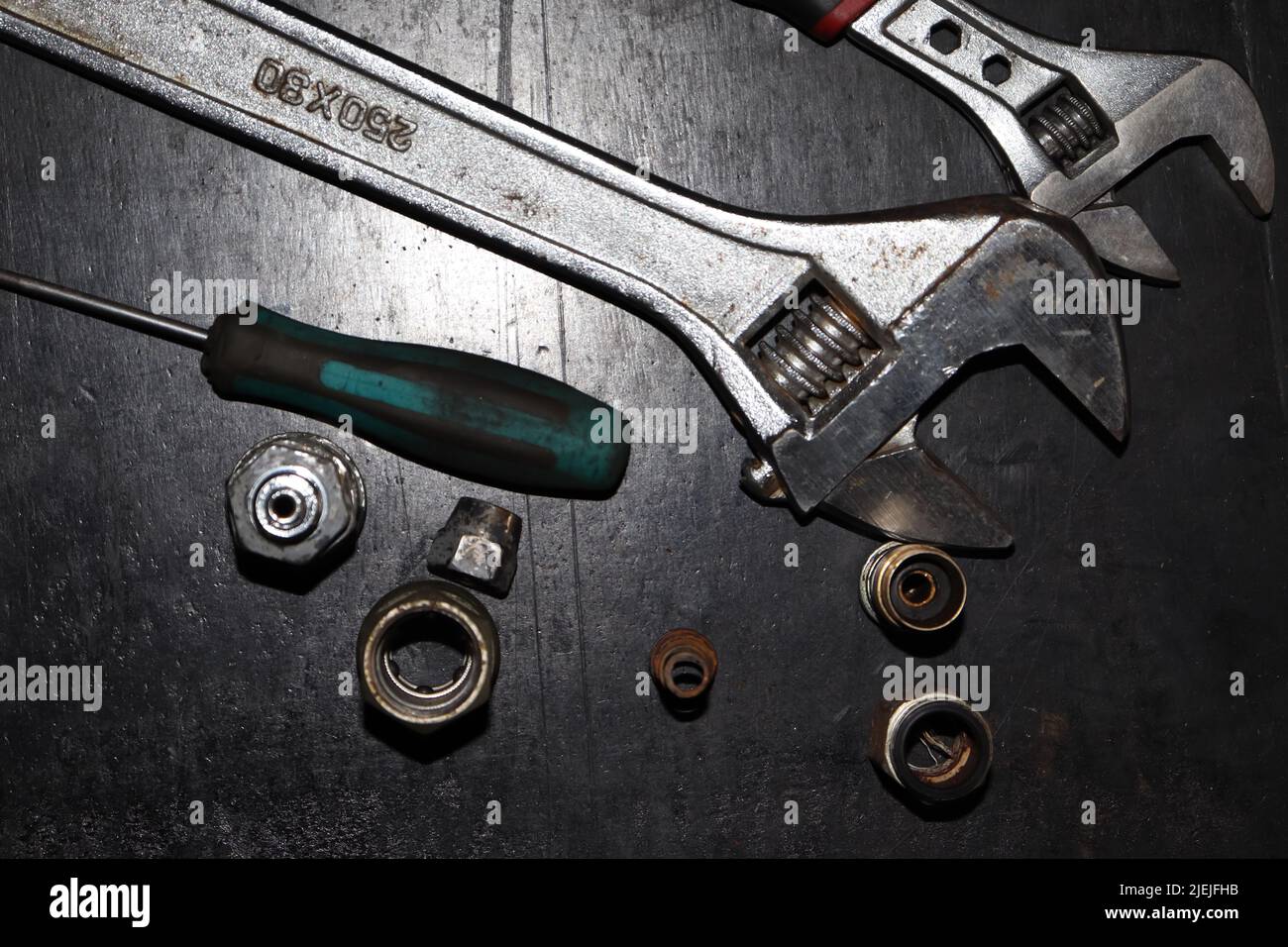 Equipment for maintenance in the industry Stock Photo - Alamy