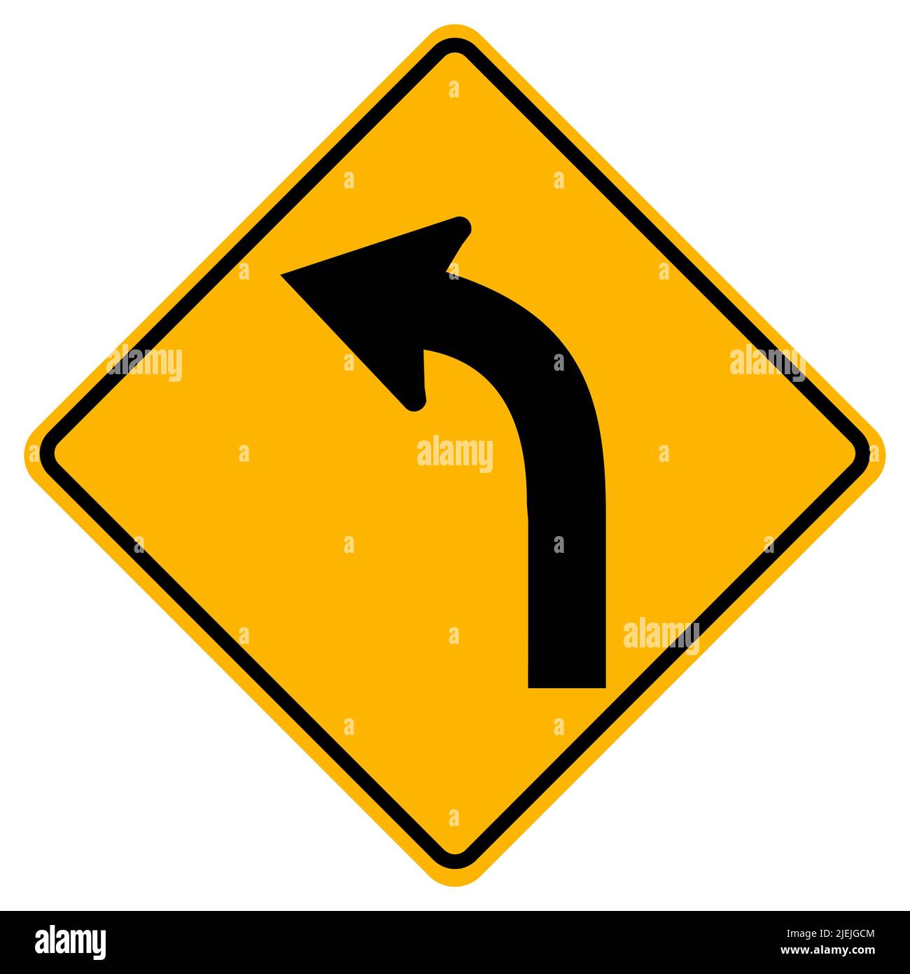 Yellow line on the left Stock Vector Images - Alamy