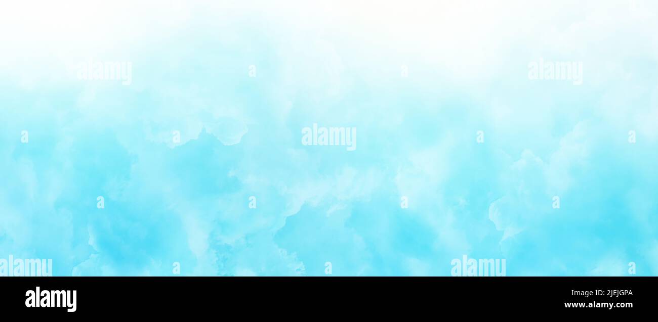 Extraordinary Ink Art Watercolor Lively Colourful Banner Background ...