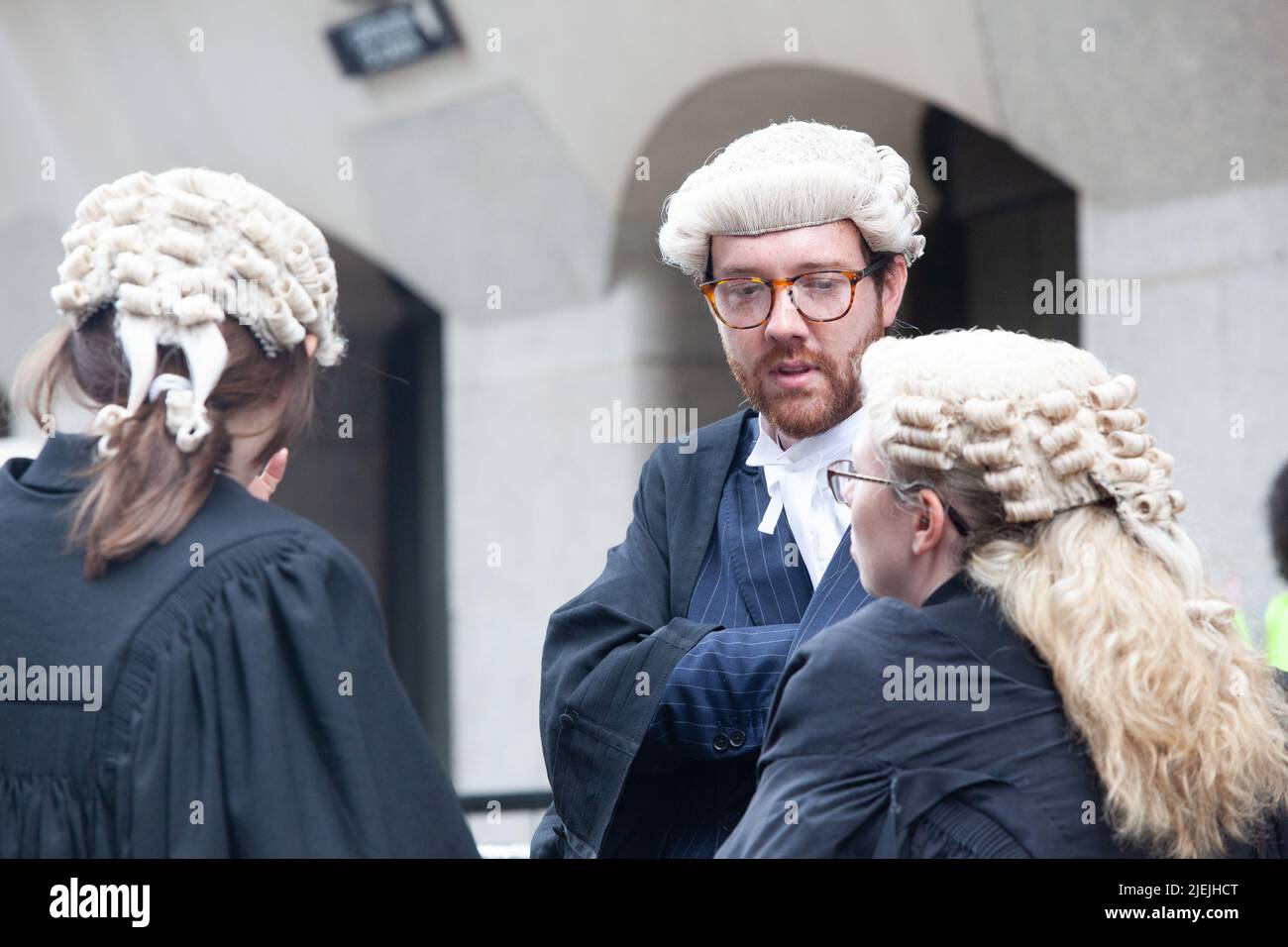 London, UK, 27 June 2022: At the Central Criminal Court (Old Bailey ...