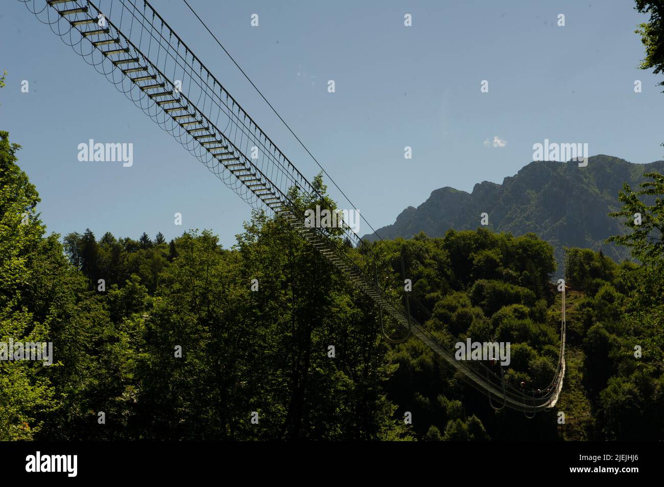 June 24, 2022 - Europe, Italy, Lombardy, Dossena in the Province of ...