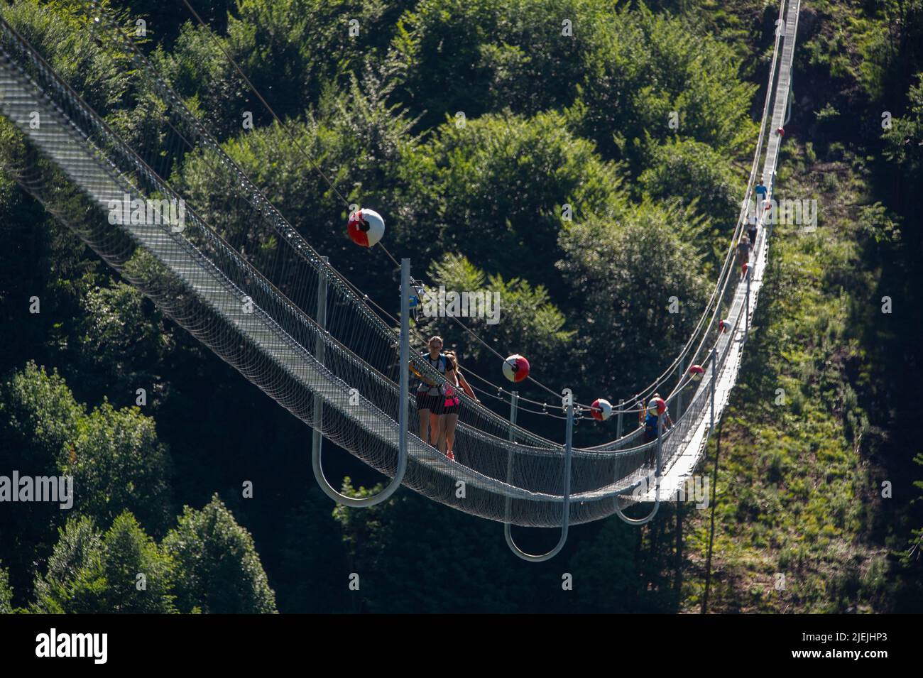 June 24, 2022 - Europe, Italy, Lombardy, Dossena in the Province of ...