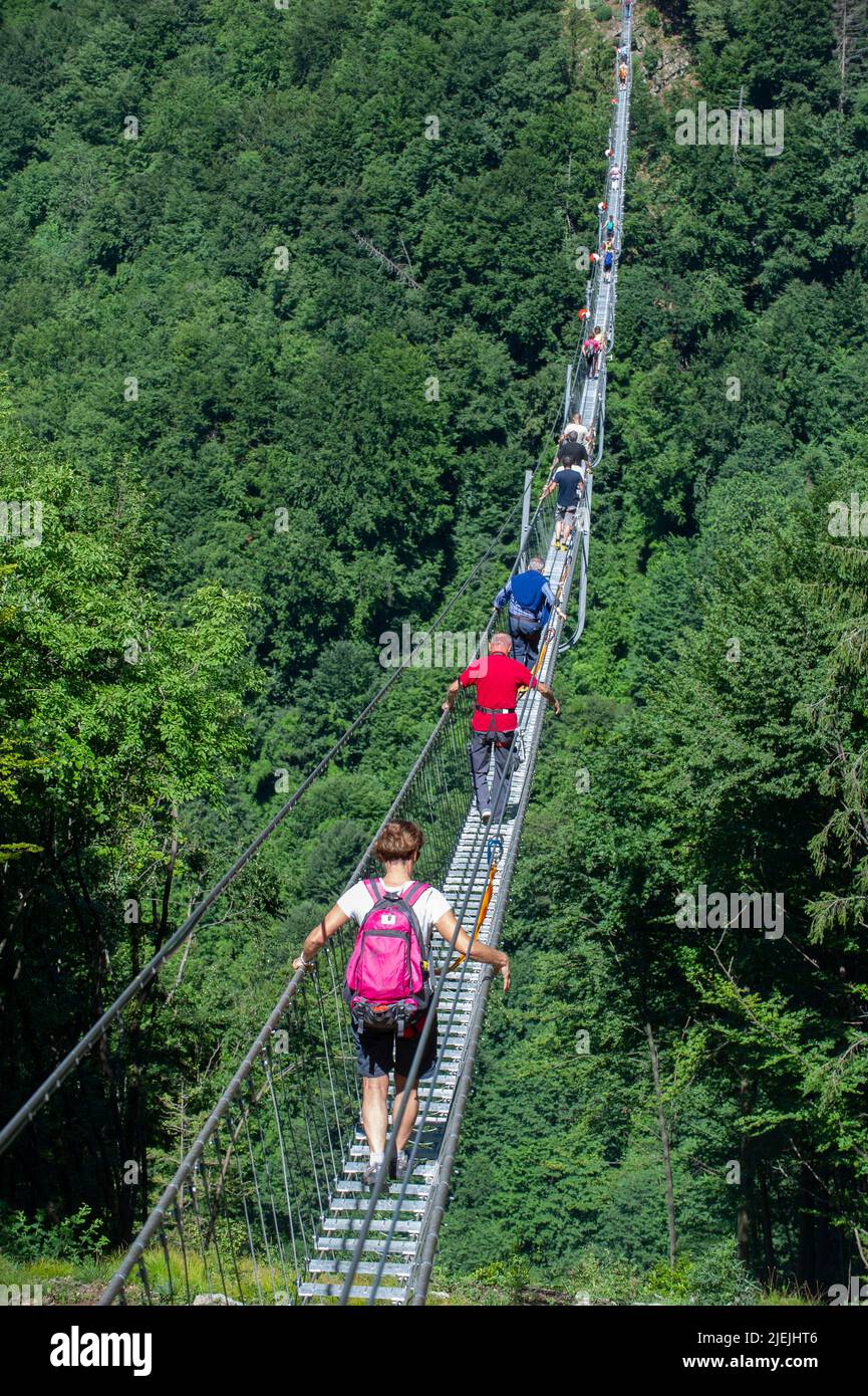 June 24, 2022 - Europe, Italy, Lombardy, Dossena in the Province of ...