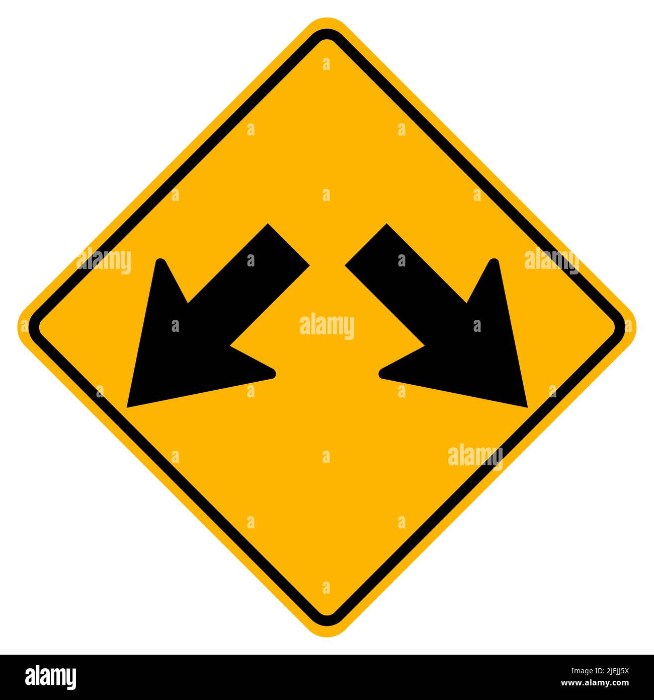 Roadway signs Cut Out Stock Images & Pictures - Alamy