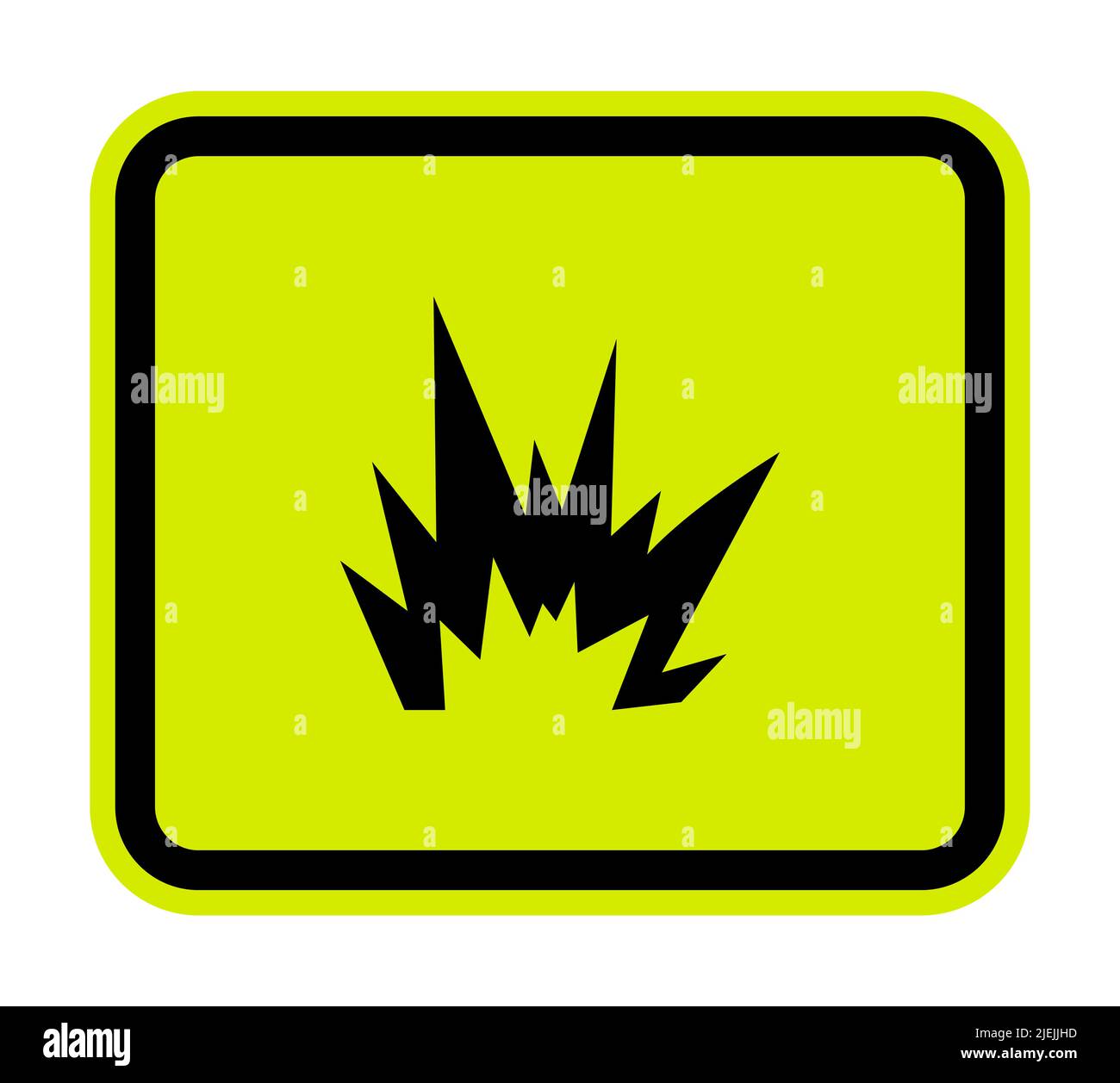 Arc Flash Hazard Symbol Sign, Vector Illustration, Isolate On White ...