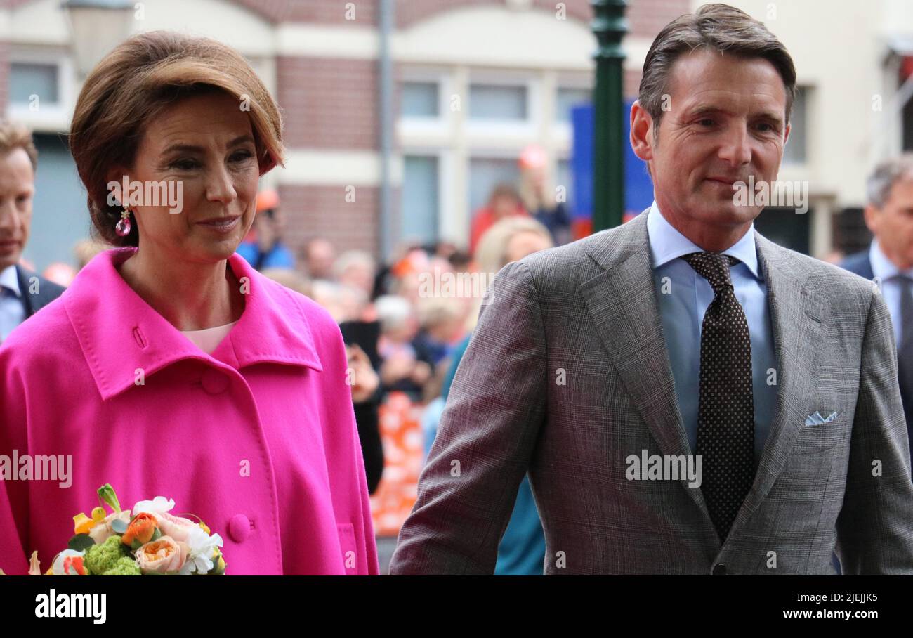 Princess Marilène and Prince Maurits during King's Day 2019 Stock Photo ...