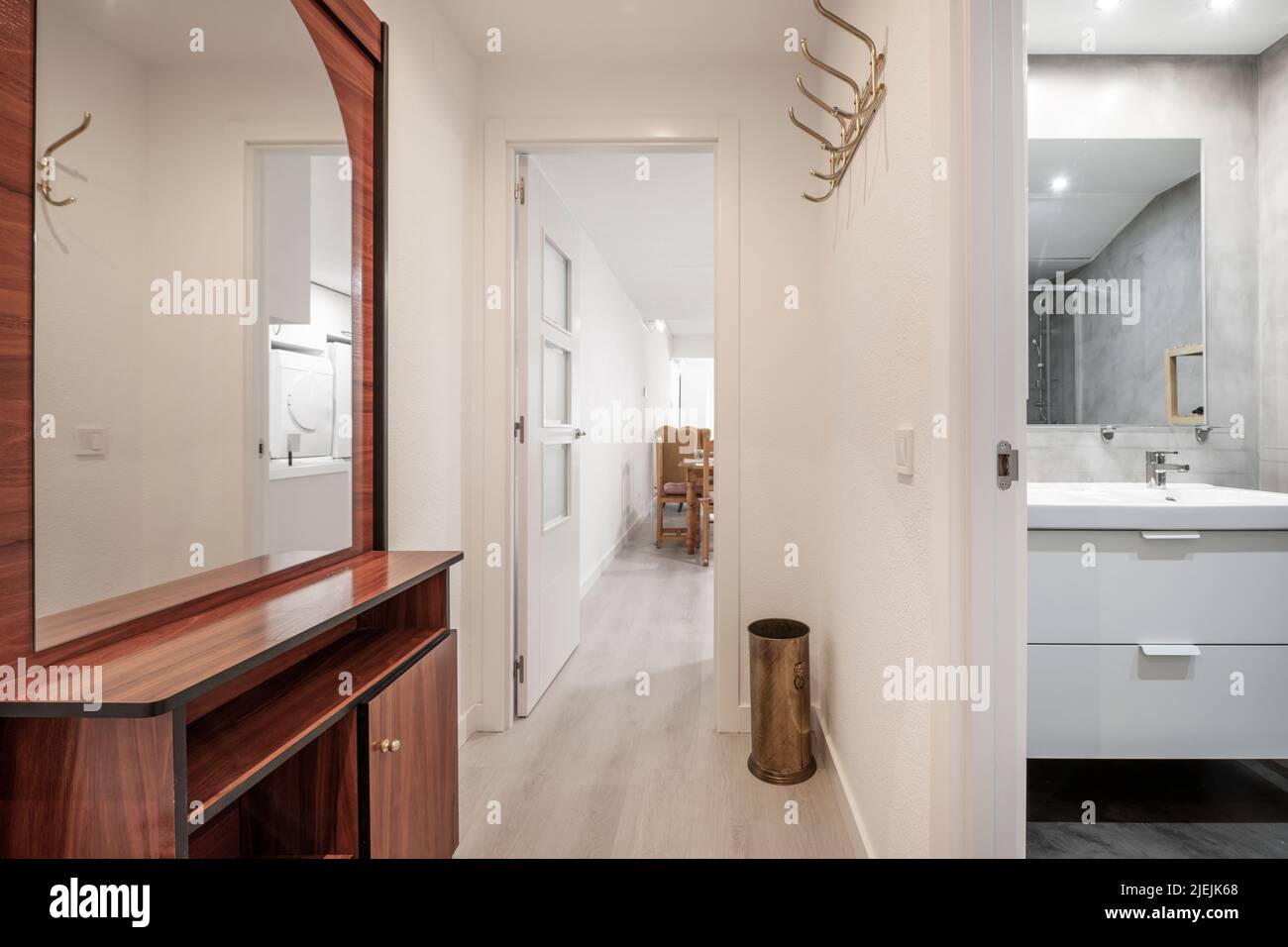 Toilet corridor hi-res stock photography and images - Alamy