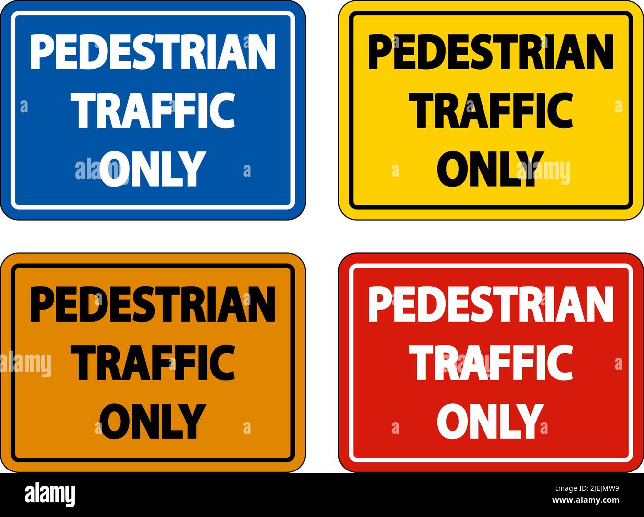 Pedestrians traffic on urban Cut Out Stock Images & Pictures - Alamy