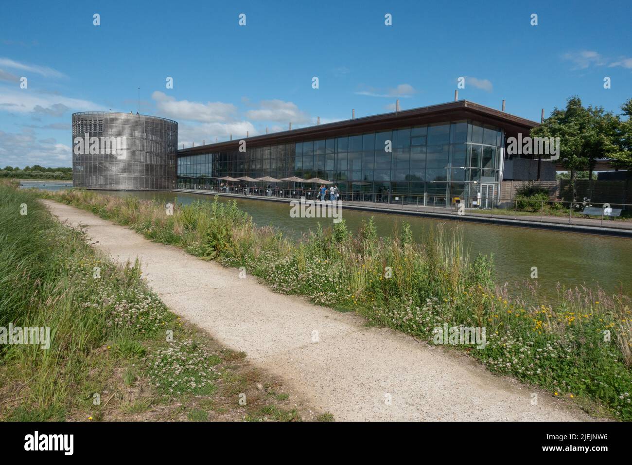 Aire de la Baie de Somme services France Stock Photo - Alamy
