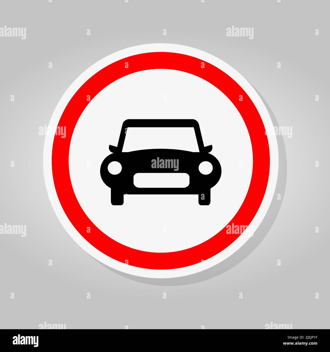 Way Of Car Traffic Road Sign Isolate On White Background,Vector ...