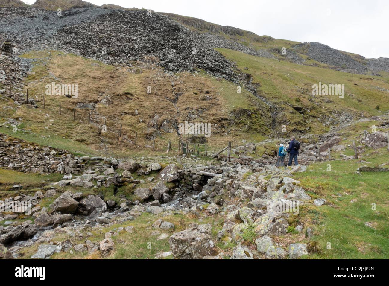 Walking the Honiston Slate Mine route, Lake District, Cumbria UK 2022 ...